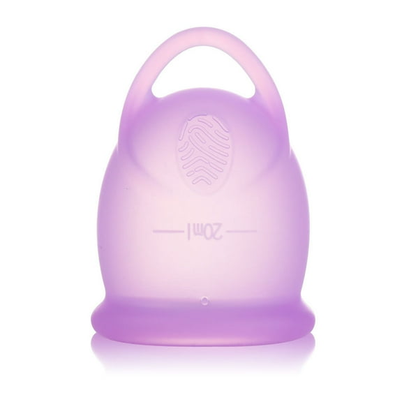 dianhelloya Menstrual Cup with Pull Ring Ergonomic Design Flexible Leak ...
