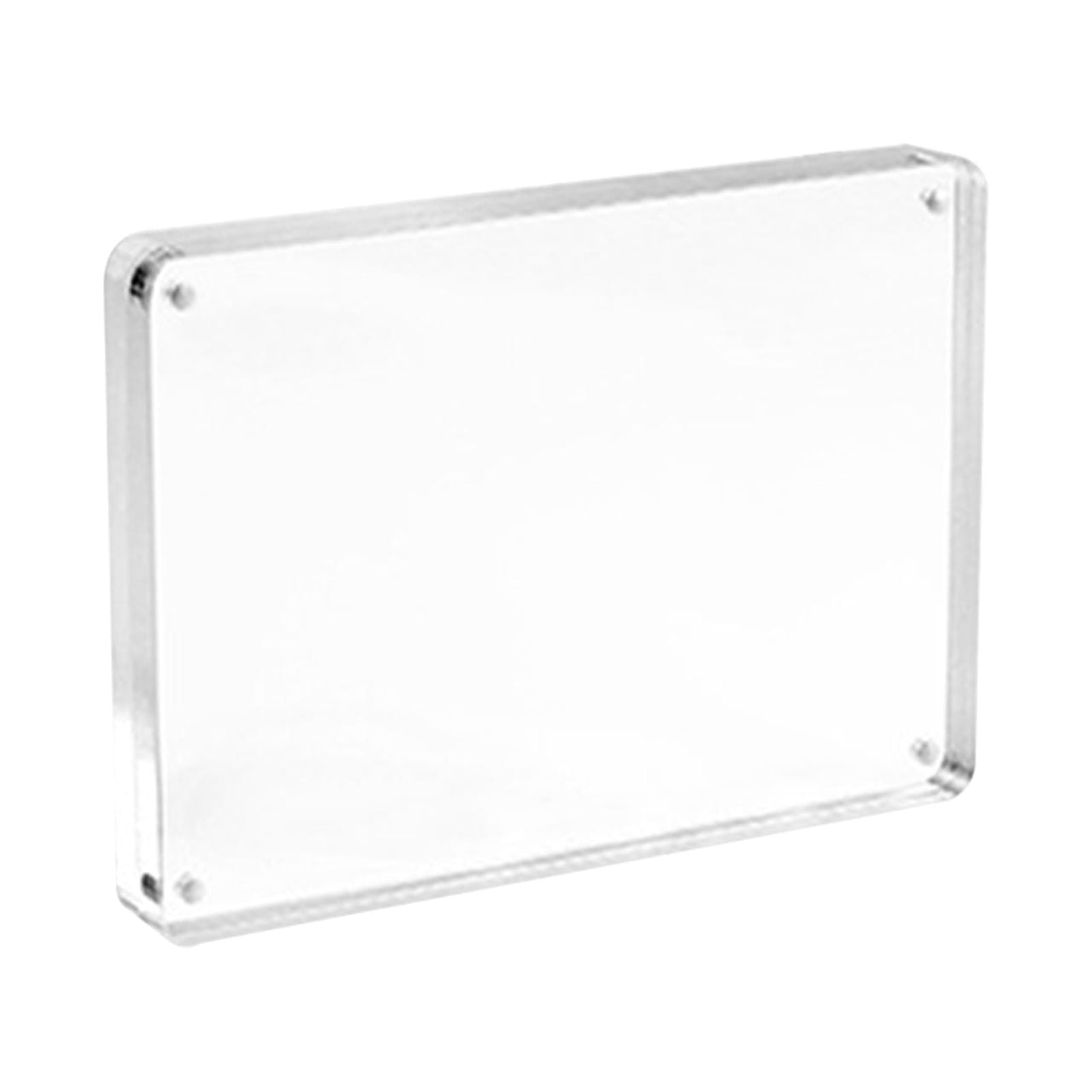 huanledash Photo Frame Easy to Wipe Double-sided Transparent Acrylic 6 ...