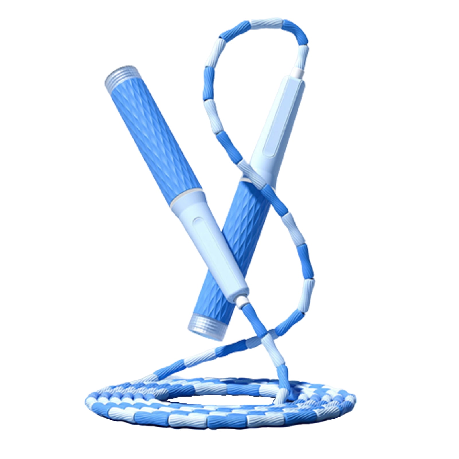 Huanledash Skipping Rope Adjustable Soft Beaded Slub Design Portable ...