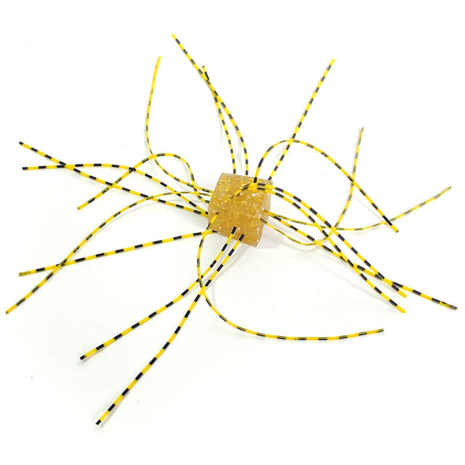 huanledash Soft Bait Dice Shape Whisker Design Bright Color Slow ...