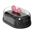 huayou Decorative Soap Holder with Lid, Durable Dustproof Soap Box with ...