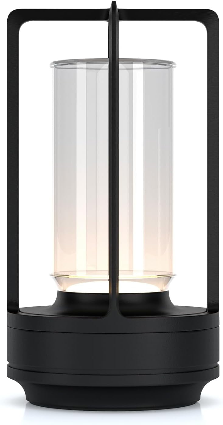 hubfctd Cordless Portable LED Table Lamp Rechargeable Battery Operated ...