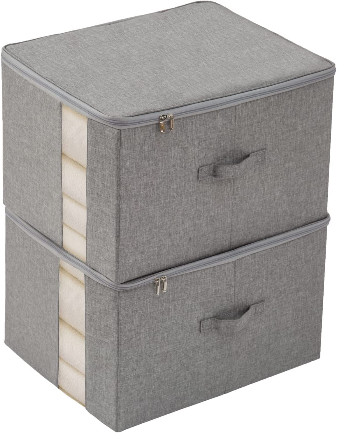hubfctd HCOCM Under Bed Storage with Clear window/ 600D Sturdy Fabric ...