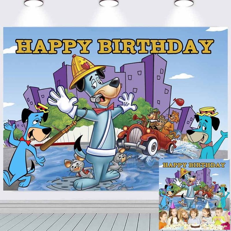 huckleberry hound Backdrop Banner Party Supplies Poster Movie Theme ...