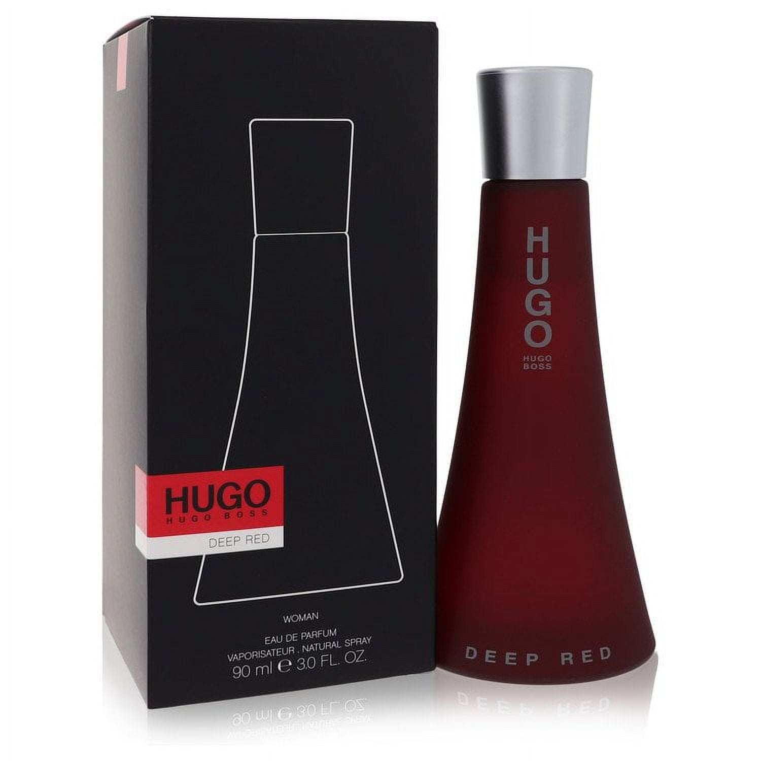 hugo DEEP RED by Hugo Boss Eau De Parfum Spray 3 oz for Women - Walmart.com
