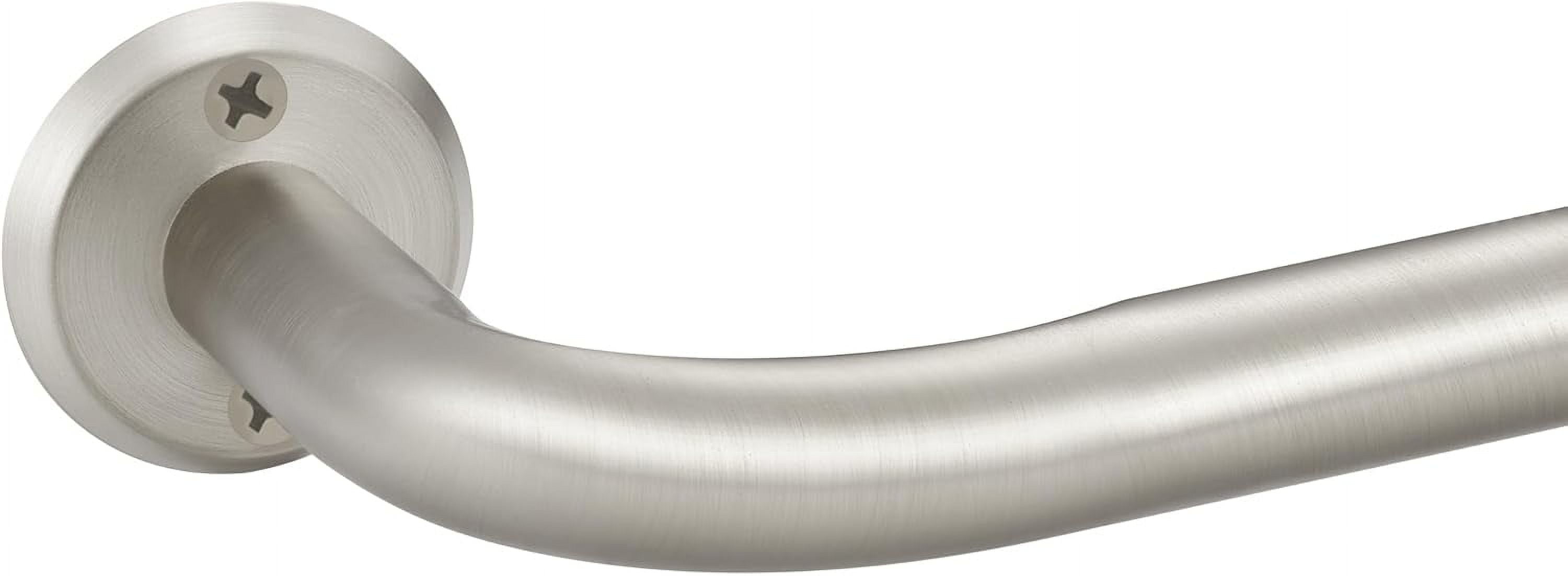 hujikou Curtain Rods for Windows 28 to 53 Inches Wrap Around Heavy Duty ...