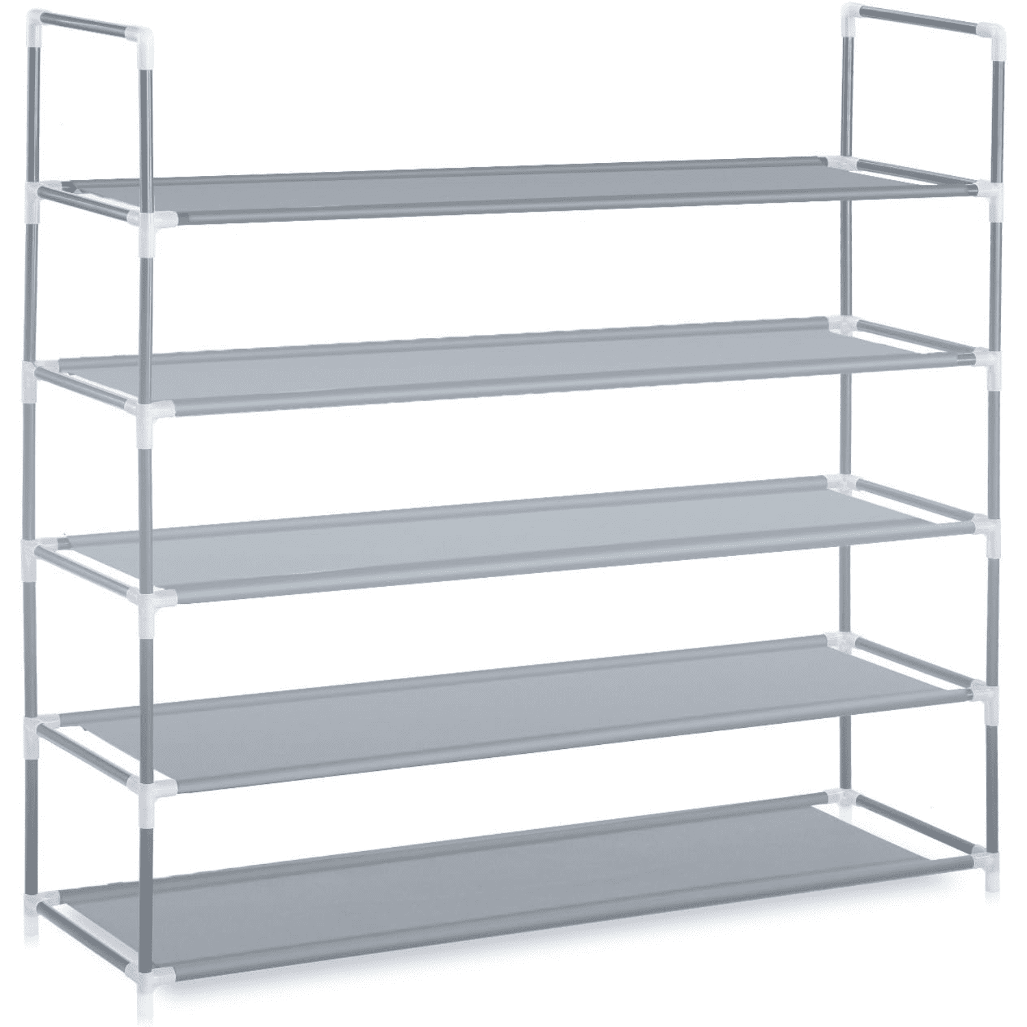 chdqwer Shoe Rack 5 Tier Durable and Stable Shoe Organizer 25 Pairs ...
