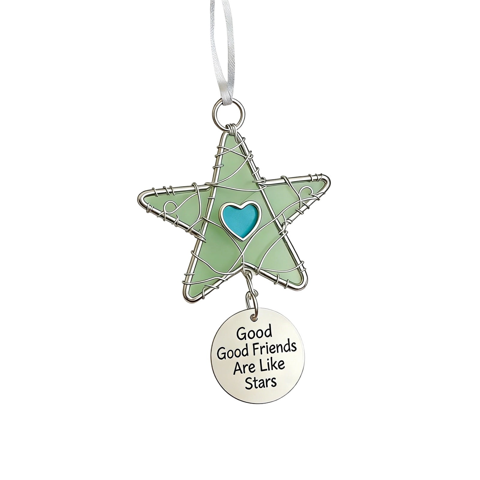 hulanddfd Cute Star-Shaped Ornaments, 3.1" Star-Shaped Hanging Decor ...