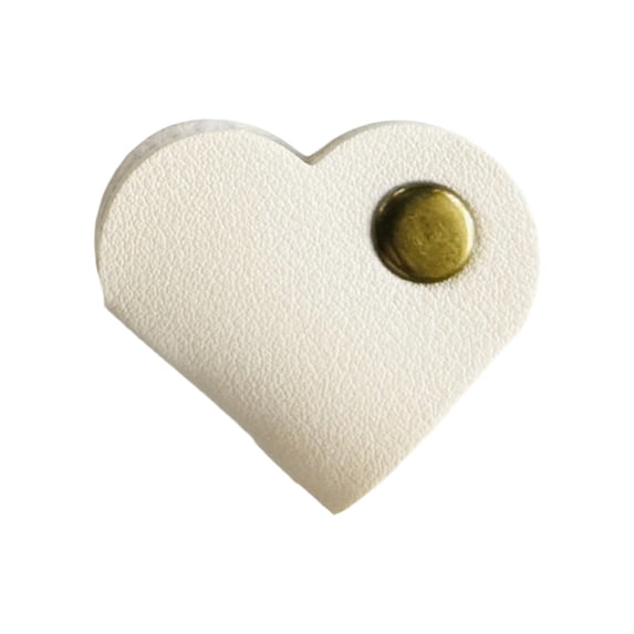 hulanddfd Heart Cord Organizer, Portable Heart-Shaped Snap Closure ...