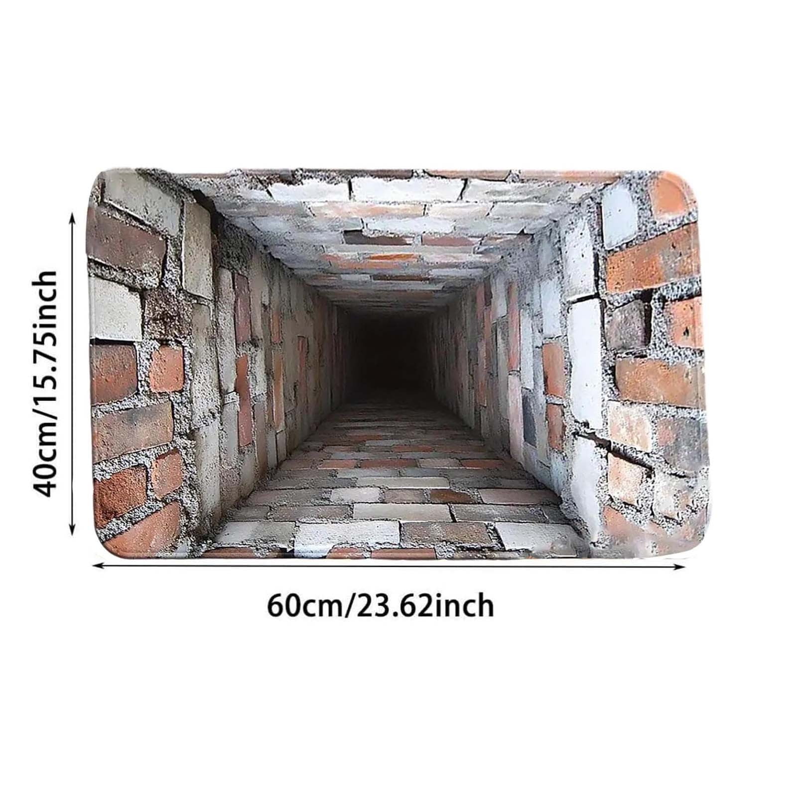hulanddfd Optical Illusions Rug, 23.62x15.75in Absorsent Floor Mats ...