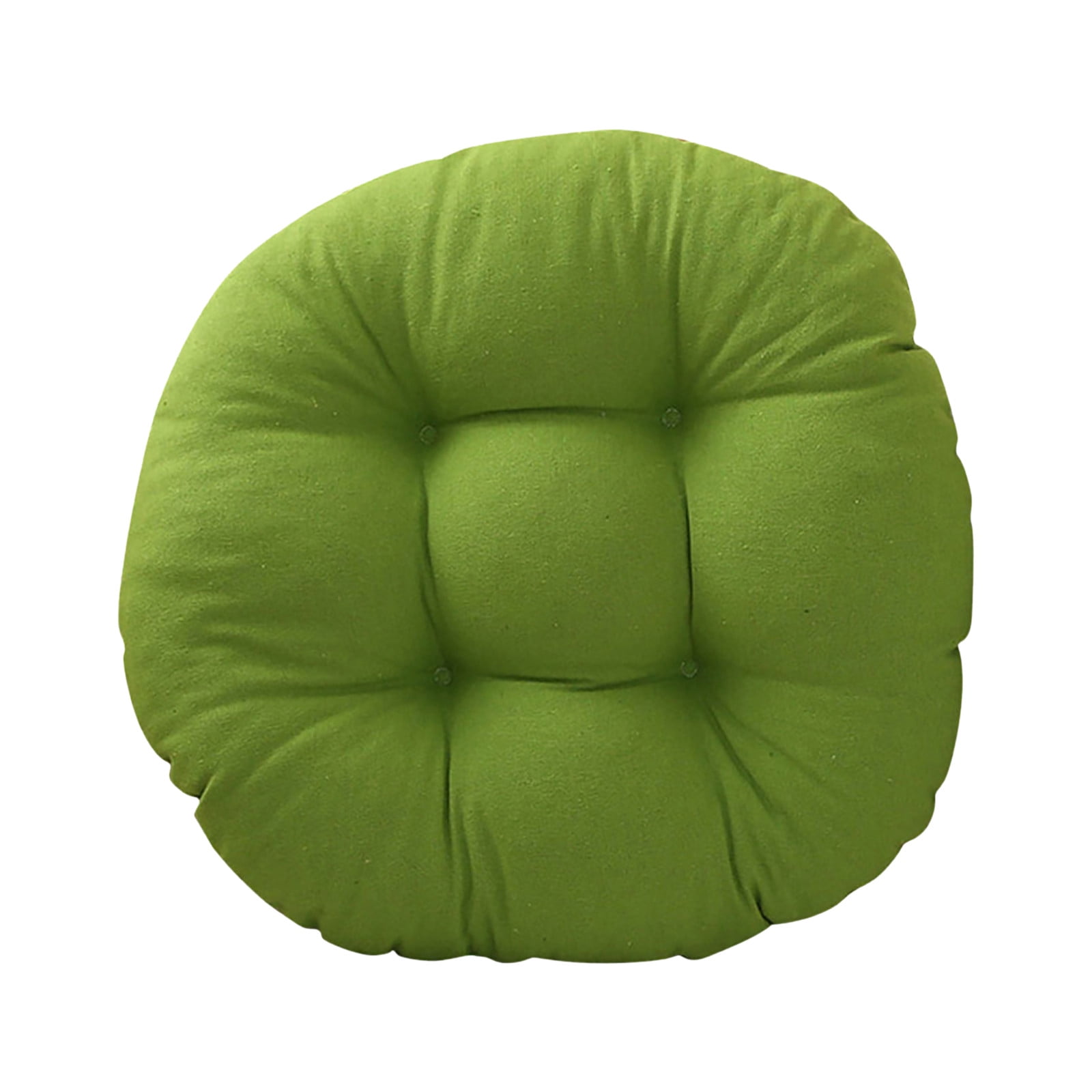 hulanddfd Round Thick Floor Seating Cushions, 15.75inches Solid Color ...