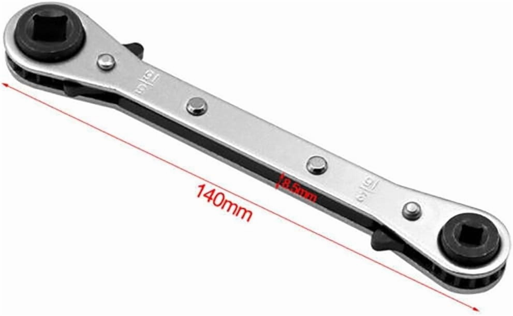 hulanddfd Service Wrench, 4-in-1 Ratchet Wrench with 4 ratchet head ...