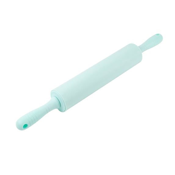 hulanddfd Silicone Rolling Pin, 18" Green Rolling Pin with Double-End ...