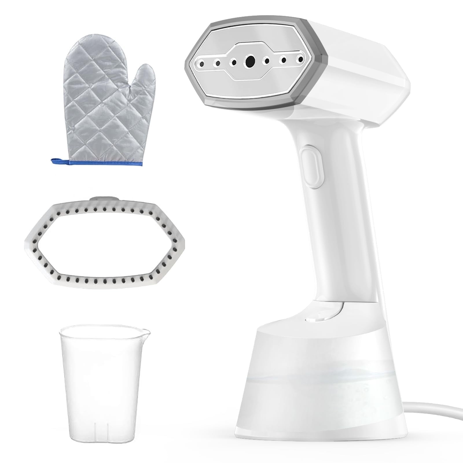 Hulmay Handheld Turbo Steamer for Clothes 1500W Portable Fabric Garment ...