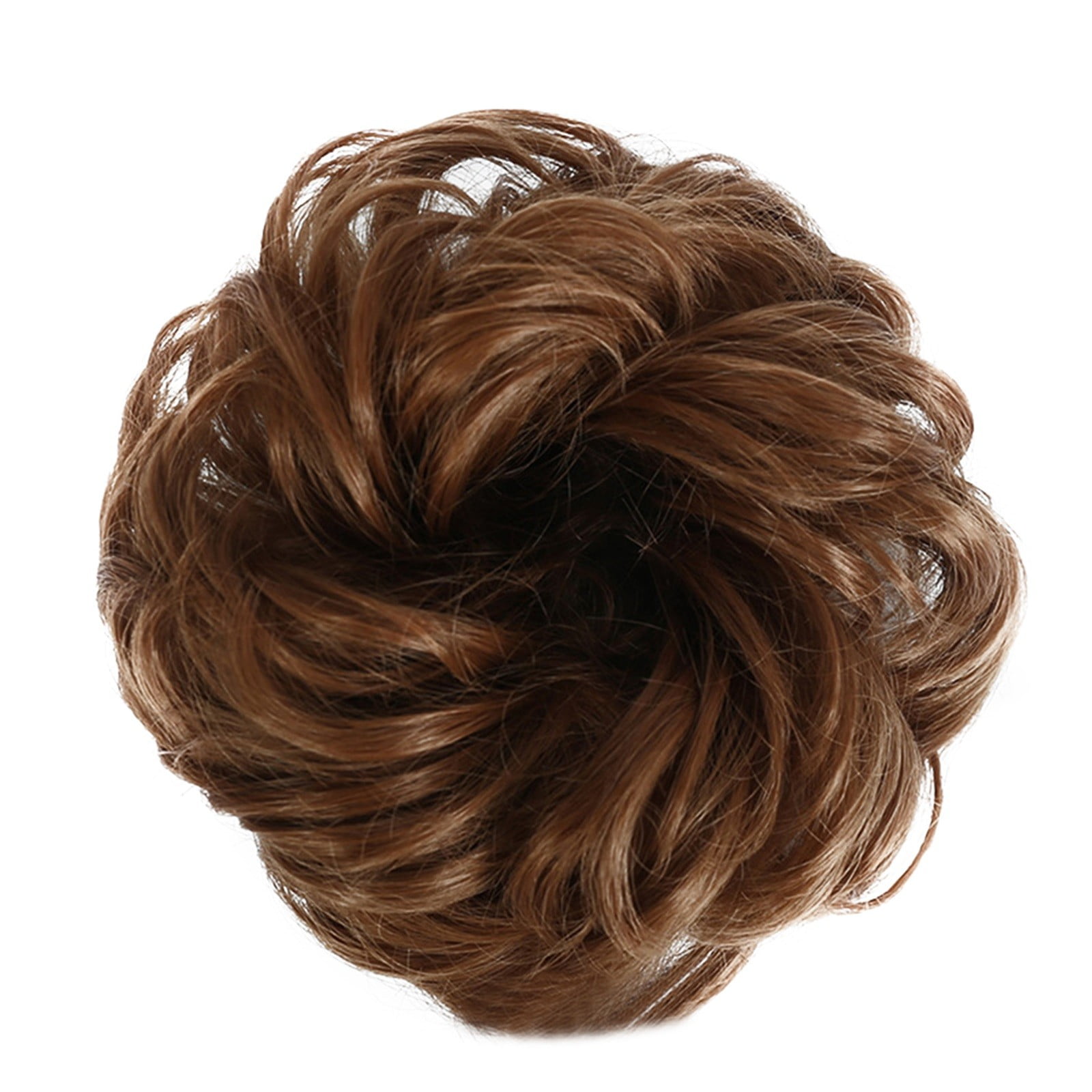 human hair wigs for women Curly Bun Extension Messy Bun Hair Piece ...