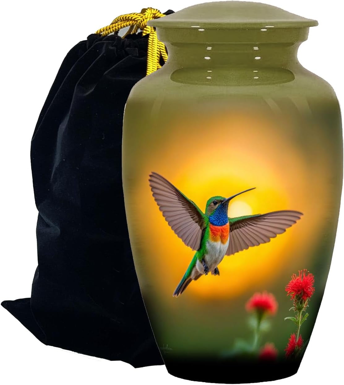 hummingbird Urns -for Human Ashes Adult Female, Burial Urns, Decorative ...