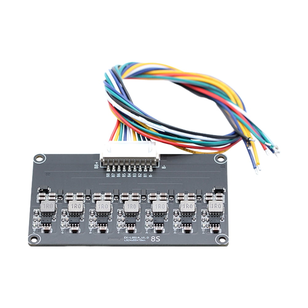 husxh 1.2A Lithium Battery Active Equalizer Balancer BMS 3S 4S 6S 8S ...