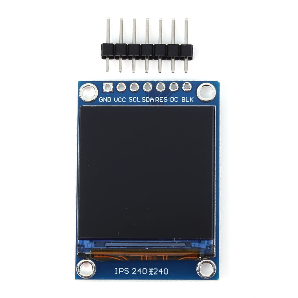 husxh 1.3 Inch LCD Screen Display Module SPI Interface ST7789 TFT Colorful Display Module 3.3V ...
