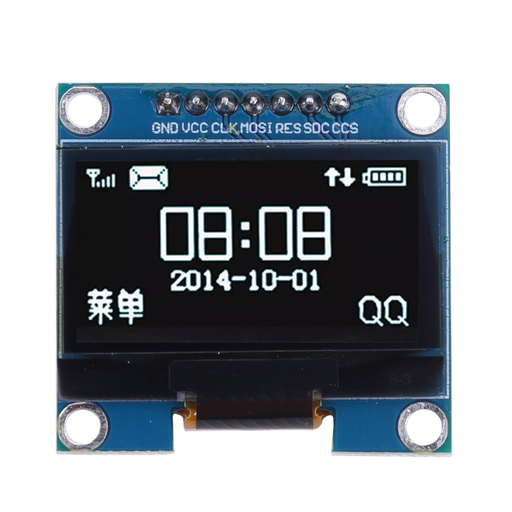 husxh 1.3inch Serial Port Screen Module 7pin SPI SSH1106 Drive OLED LCD LED Display Module for ...