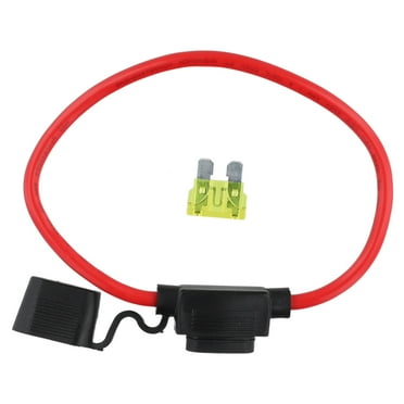 In-Line Waterproof Auto Mini Blade ATC 10A/15A/30A/40A Fuse Holder with ...