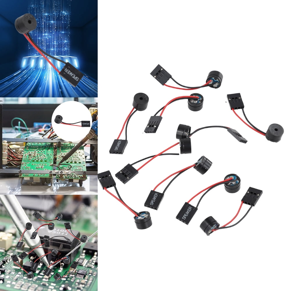 husxh 10PCS Mini Plug Speaker BIOS Beep Alarm Speaker Buzzer DIY ...