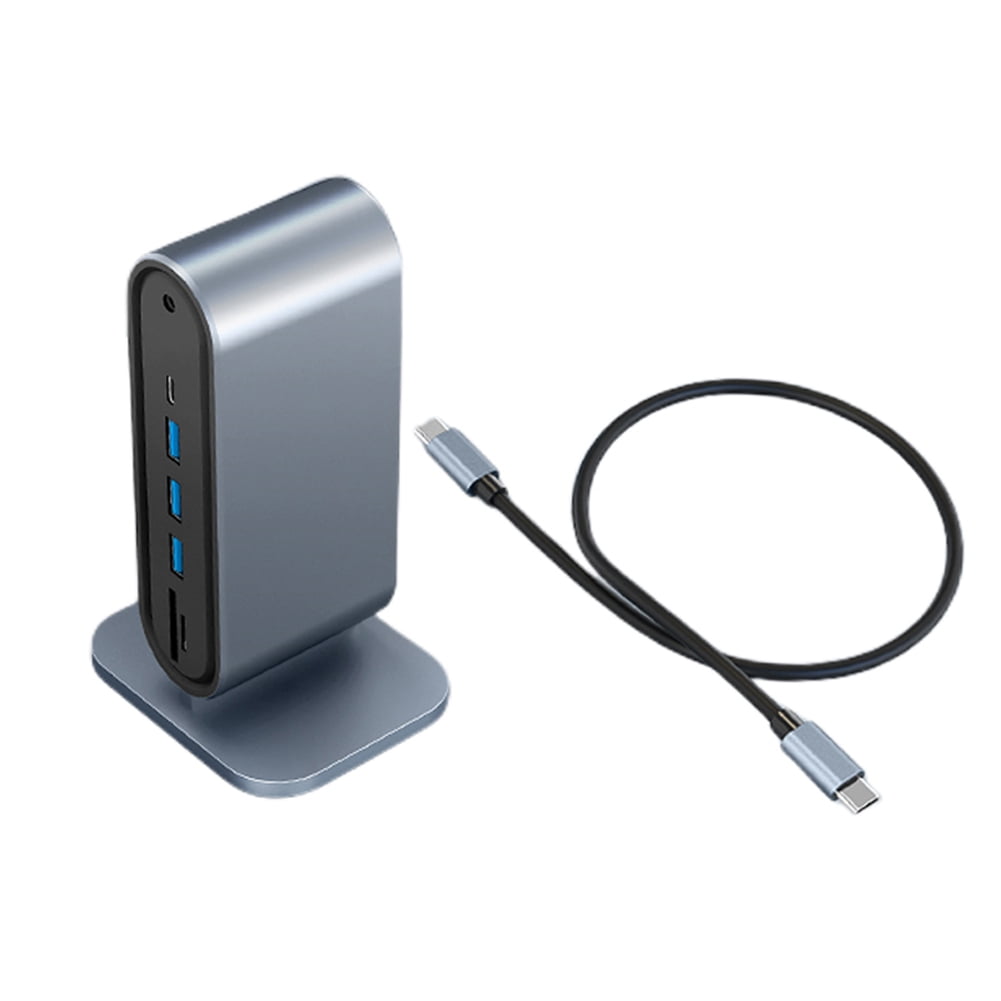 husxh 12 in 1 USB C Hub Speed 480Mbps Dongle Docking Station SD/TF Card ...