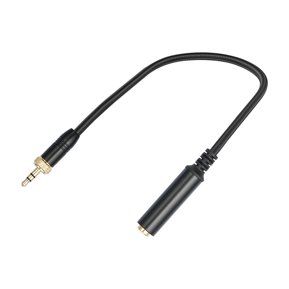 husxh 12inch/30cm 3.5mm To 6.35mm Microphone AUX Adapter Cable with ...