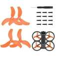 husxh 2/4 Pairs Propellers Replacement Spare Parts Drone Propeller Blade Kit with Screw ...