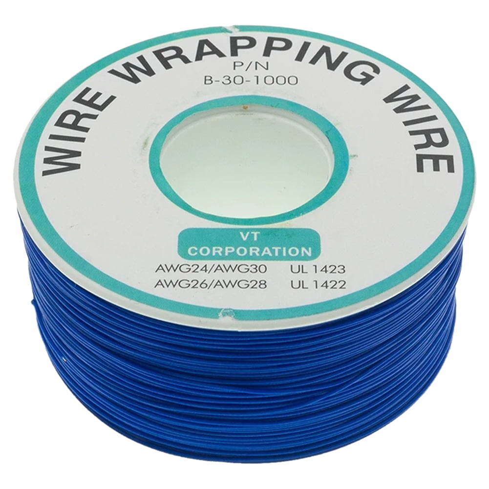 husxh 250M 30AWG Single Core PCB Jumper Cable Wire Tinned Copper Solid ...