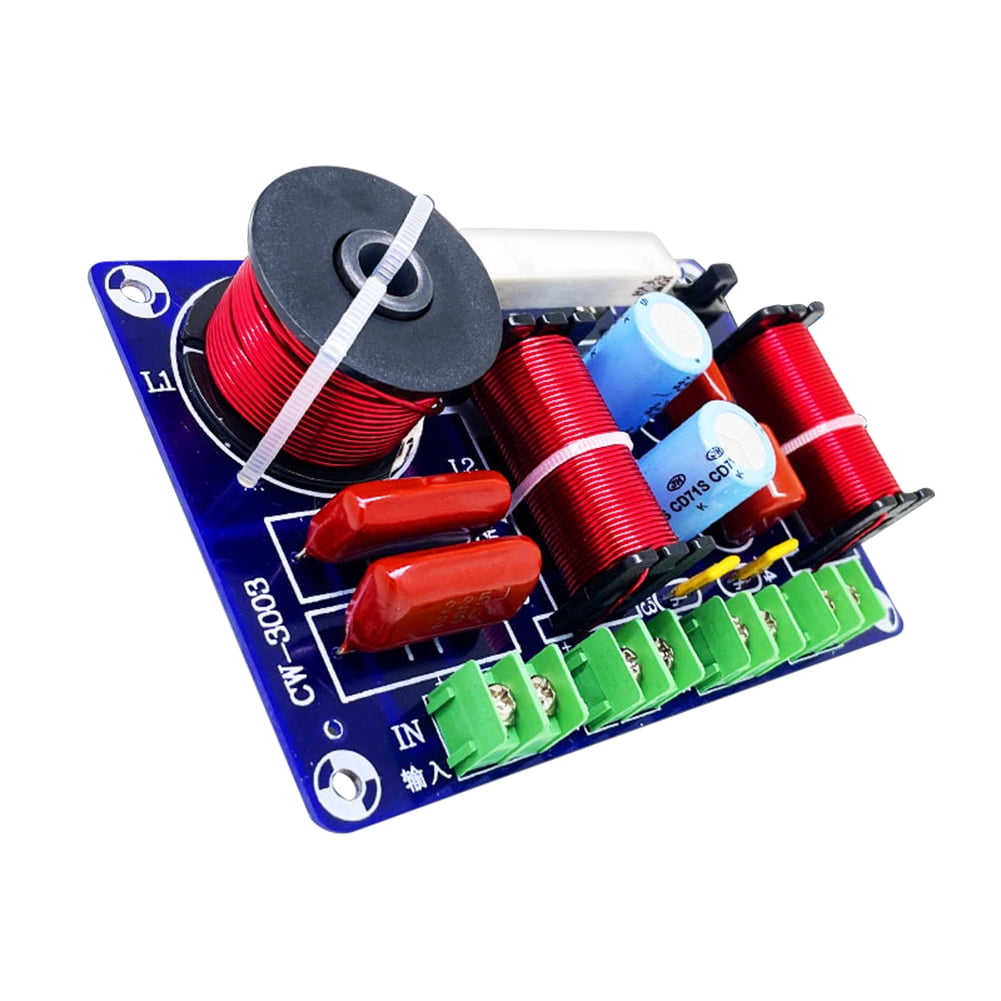 husxh 250W Audio Speaker Crossover Module Treble Medium Bass 3 Ways ...