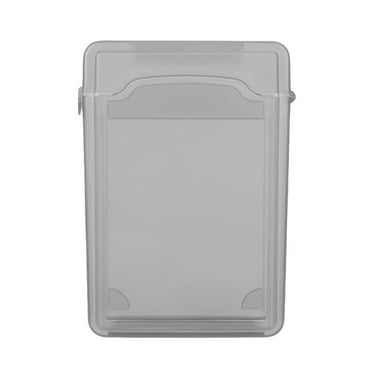 Grofry HDD Storage Box,3.5 Inch Dustproof Box for SATA IDE HDD Hard ...