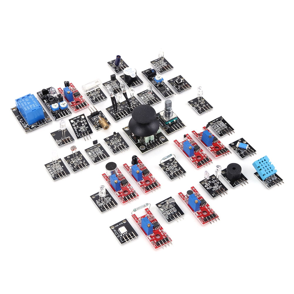 husxh 37 in 1 Starters Sensor Kit Contain RGB Joystick Photosensitive ...