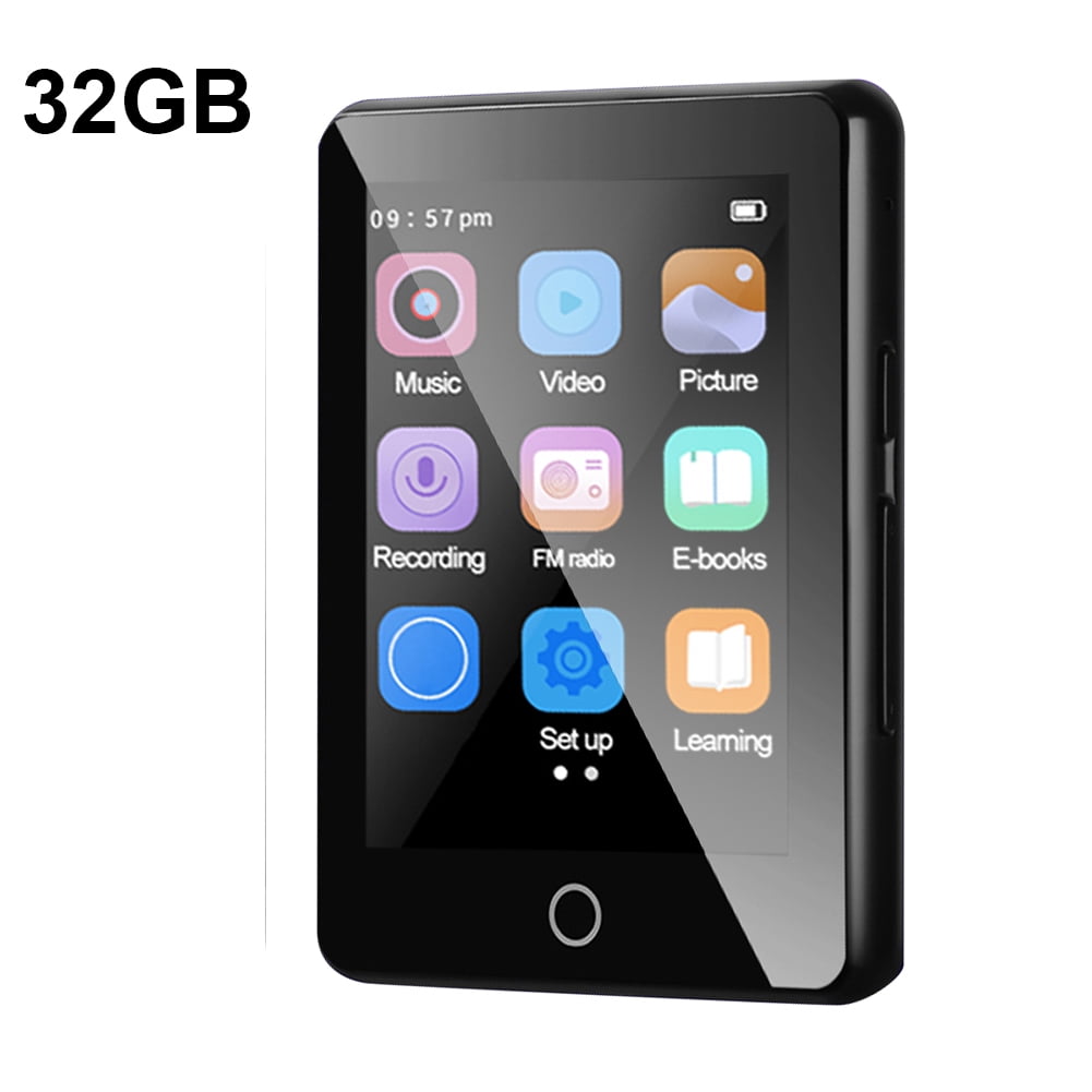 husxh 4/8/16/32GB Music MP3 MP4 Player 2.5inch Full Touch Screen ...