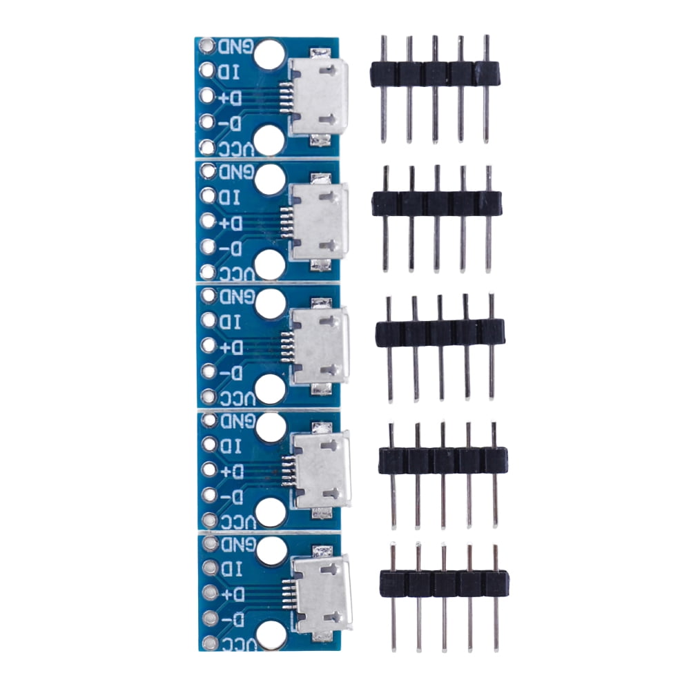 husxh 5 PCS CJMCU Micro USB 5V Breakout Switch Interface Module ...