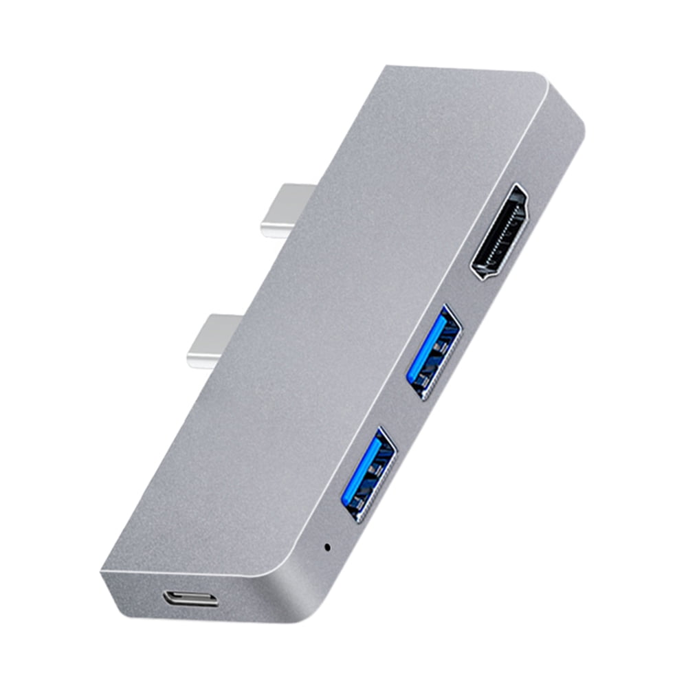 husxh 6-in-1 USB Hub Expander Type-C Male To HDMI-compatible SD for ...