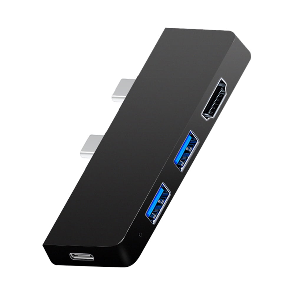 husxh 6-in-1 USB Hub Expander Type-C Male To HDMI-compatible SD for ...