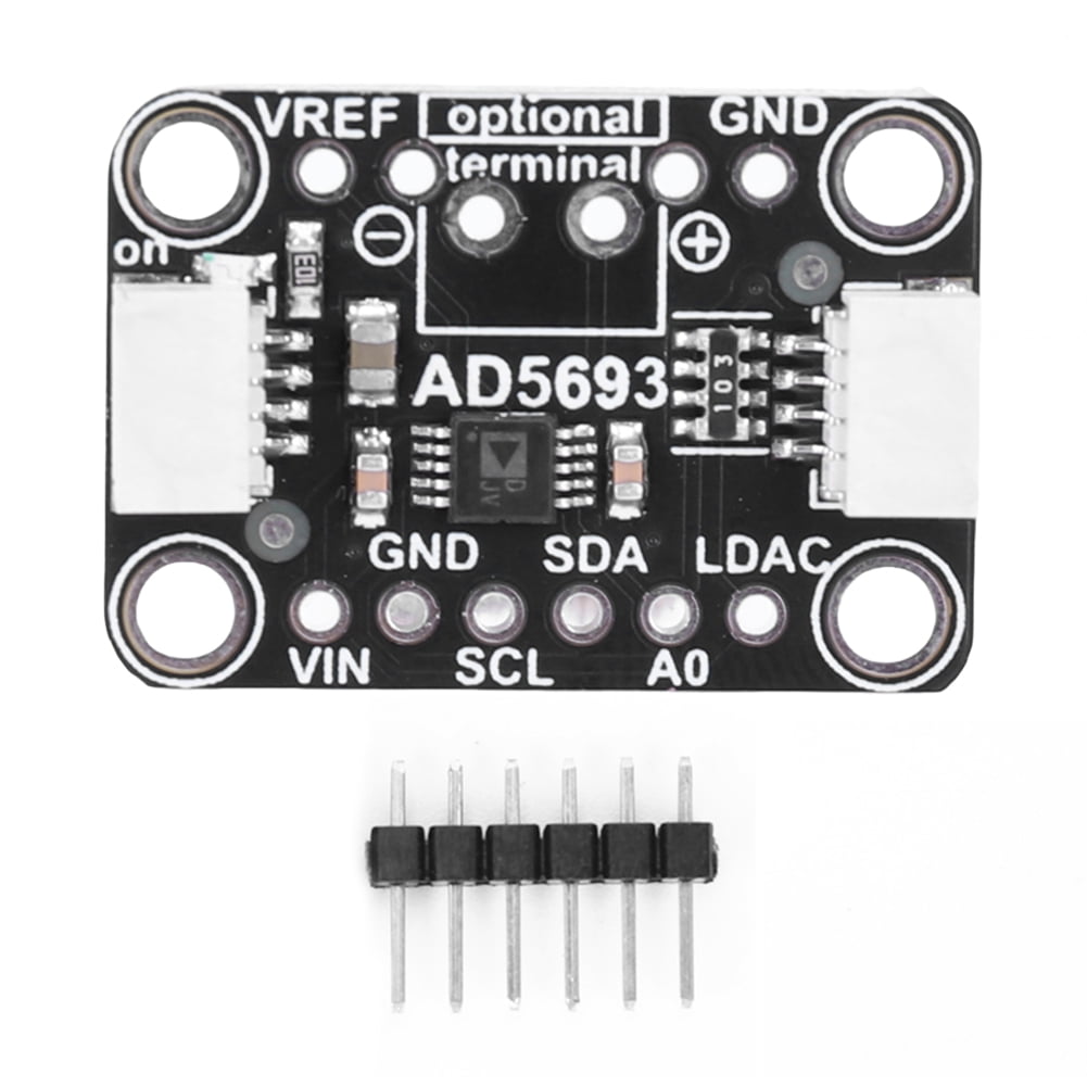Husxh Ad5693r Breakout Board 16 Bit Dac W I2c Interface Breakout Module Fit For Stemma Qt Qwiic