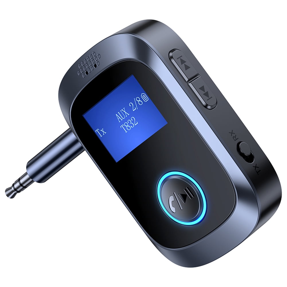 husxh Audio Receiver Transmitter Bluetooth-Compatible 5.4 Adapter 3.5mm ...