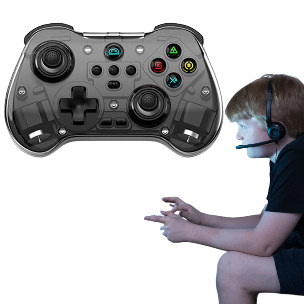 husxh Bluetooth-Compatible Wireless Gaming Controller with Hall Effect ...