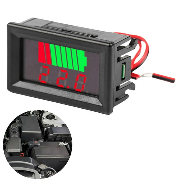 12 Volt Battery Charge Gauge