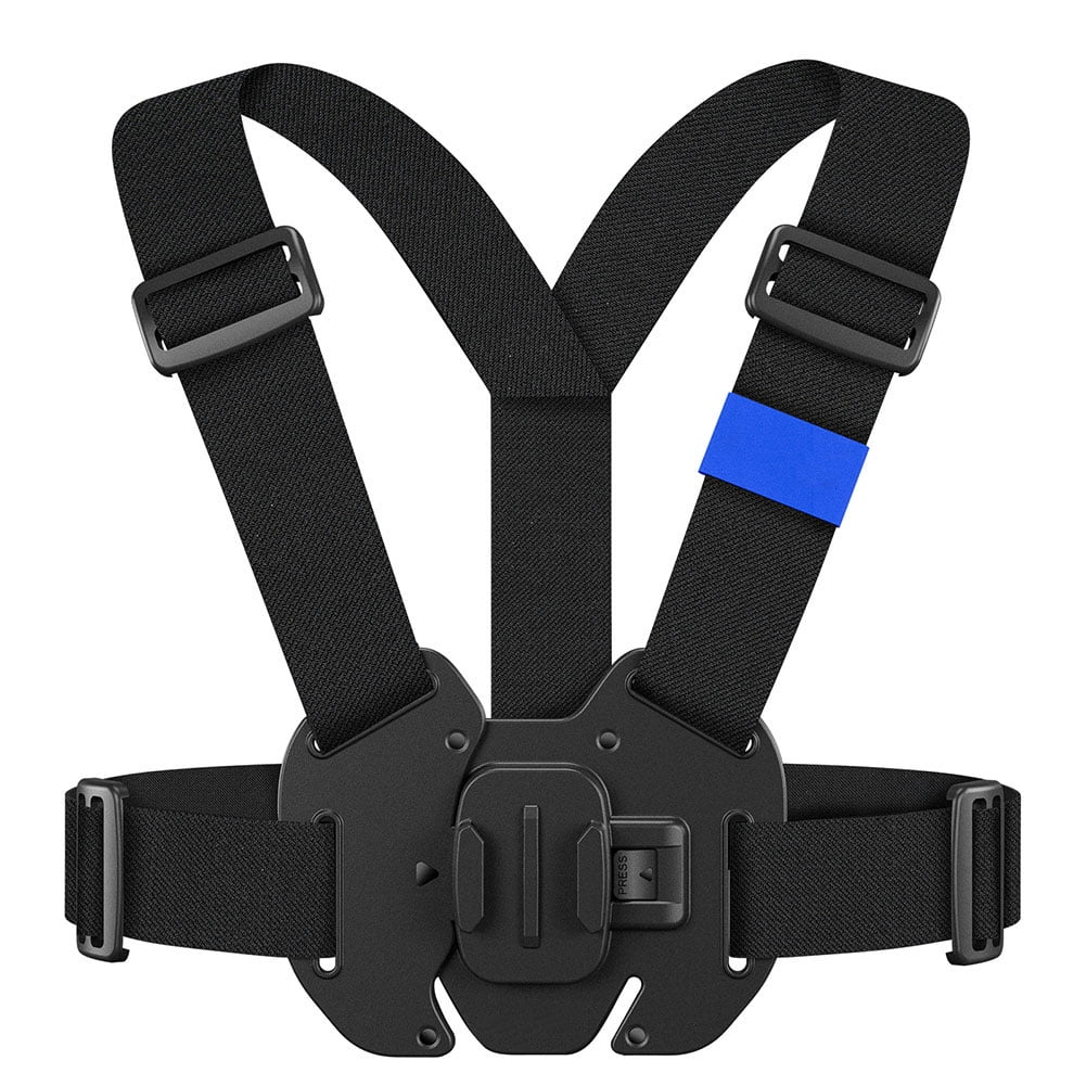husxh Chest Mount Strap Buckle Design Adjustable Chest Strap Fall ...