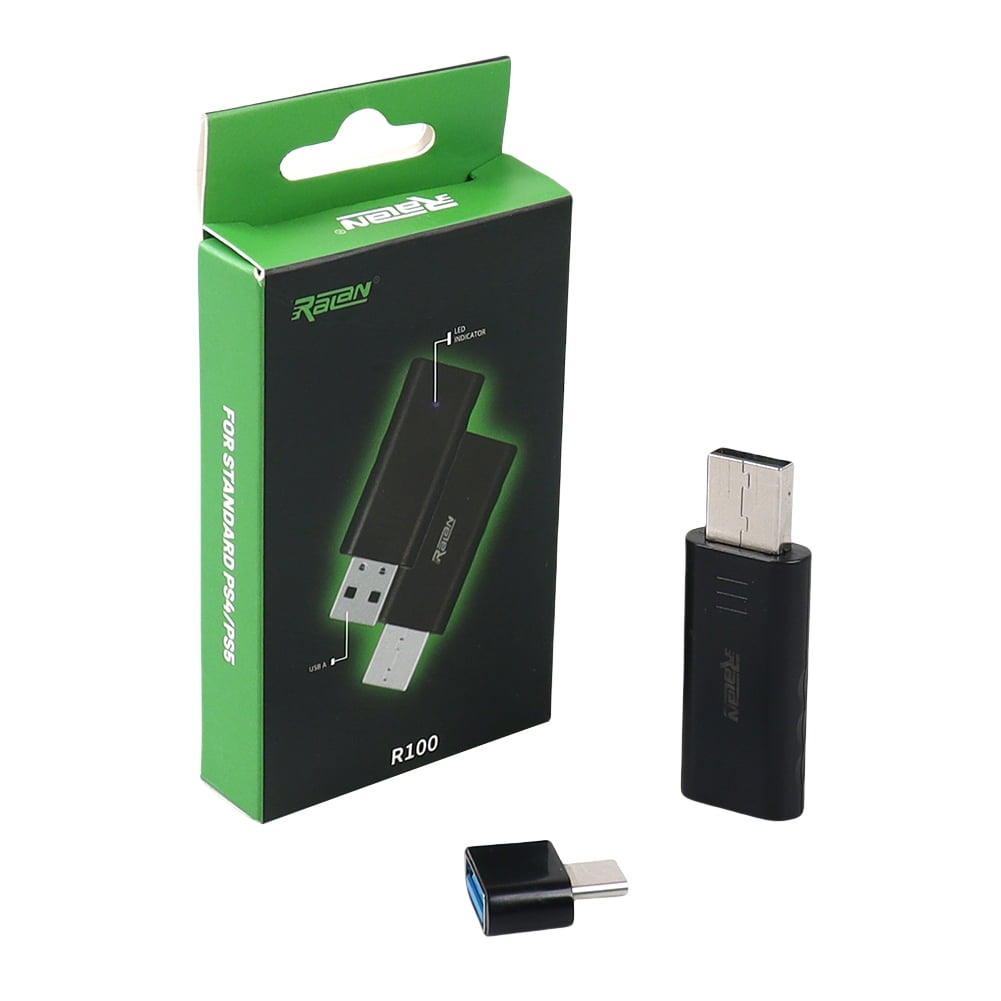 husxh Controller PC Wireless Adapter USB Receiver Bluetooth-Compatible ...