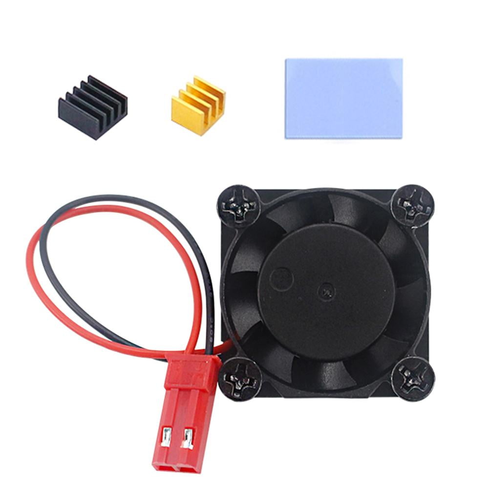 husxh Cooling Fan Cooler Module Heatsink Radiator Kit for Raspberry Pi ...