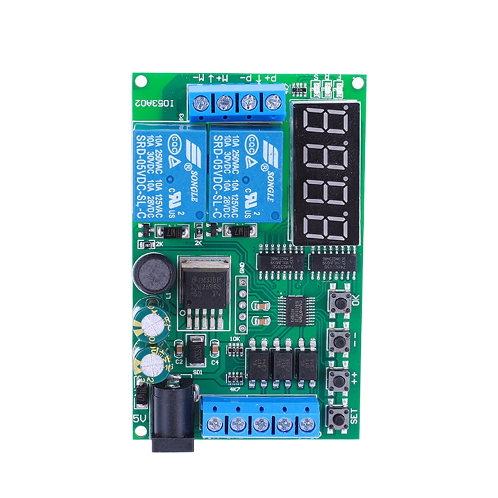 husxh DC 5-24V AC DC Motor Reversible Controller Driver Board ...