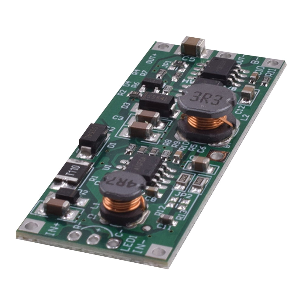 husxh Dc 5v-12v To 9v/12v Charging Step Up Booster Module 18650 Lithium ...