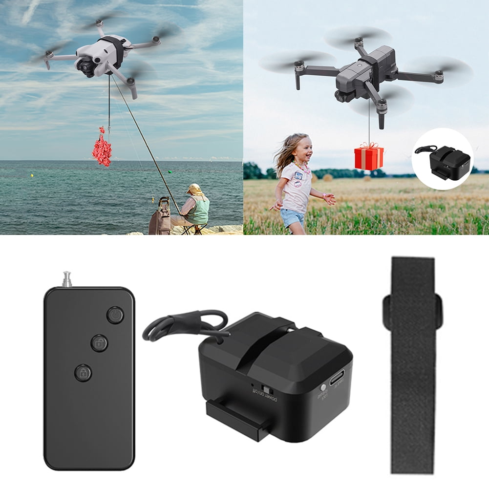 husxh Drone Airdrop Thrower System for DJI Mini 4 Pro/Air 3 Universal ...