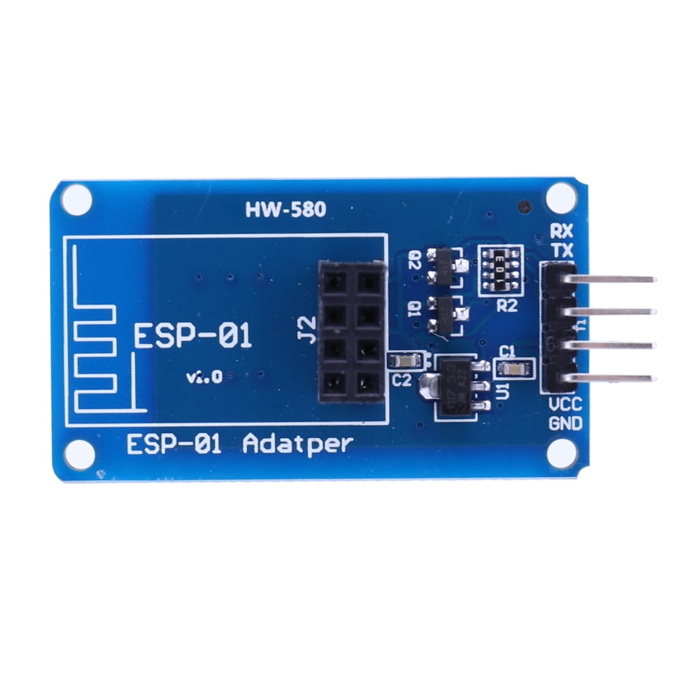 Husxh Esp8266 Esp 01 Wifi Wireless Adapter Module 3 3v 5v Adapter