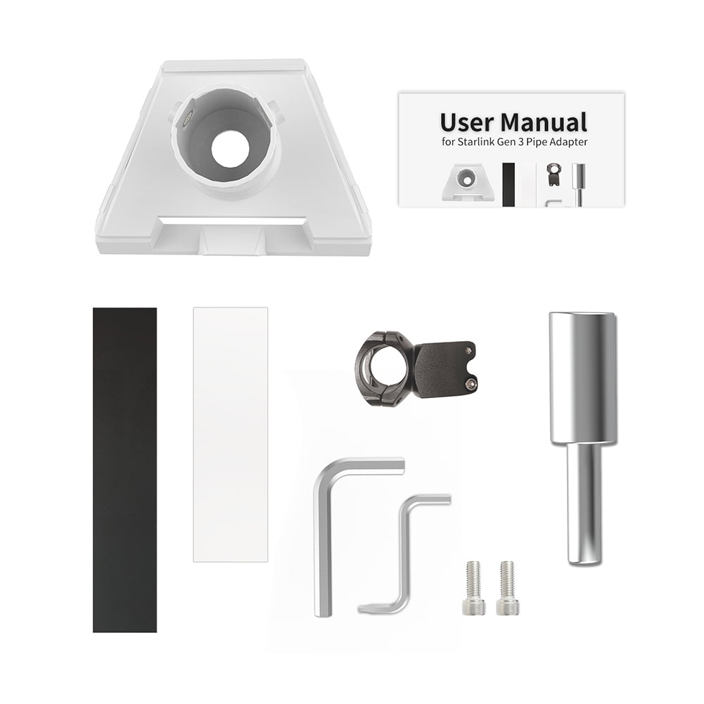 husxh For StarLink Gen 3 RV Ladder Mount Roof Rack Bracket Chain ...