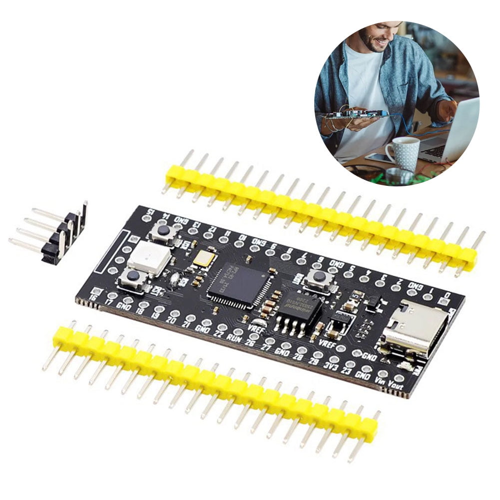 Husxh High Performance Cortex M0 Processor Rp2040 Raspberry Pi Pico Microcontroller Board Dual