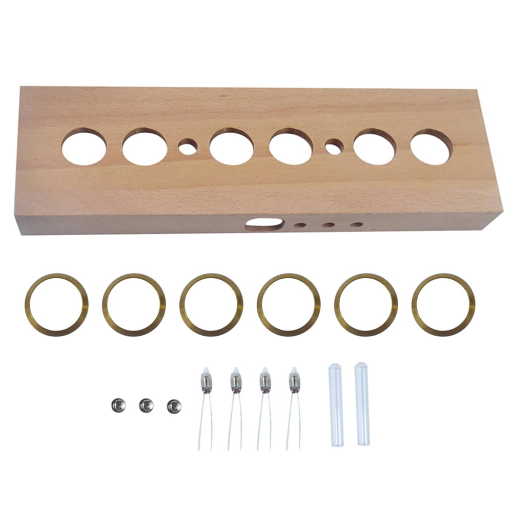 husxh IN14 Nixie Tube Clock DIY Tube Clock Assembly High Accuracy IN14 ...